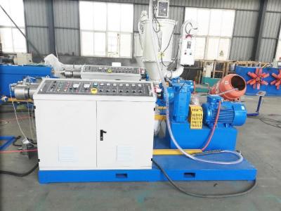 China PE Cable Wire Conduit Making Machine PE Red Threading Hose Extrusion Line for sale