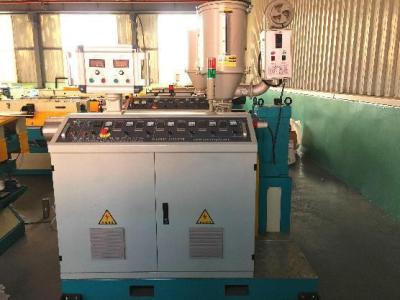 China PP PE Push Block Forming Machine Single Wall Corrugated Pipe Production Line for sale