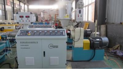 China High Speed PP PE PVC Single Wall Corrugated Pipe Production Line for sale