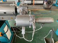 China PE PP Corrugated Wire Threading Single Wall Corrugated Pipe Extrusion Line for sale