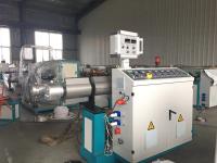China Single Screw Plastic Corrugated Pipe Machine 60-80kg/H for sale