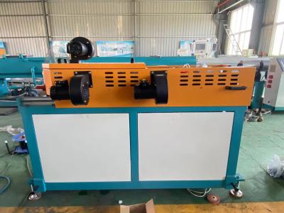 China Pe Pp Pvc Pa Conduit Single Wall Corrugated Pipe Extrusion Line Plc for sale