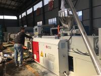 China Plastic PVC Drain Water Electrical Conduit Pipe Extruder Fully Automatic for sale