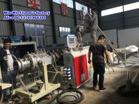 China HDPE PE PPR UPVC CPVC PVC Corrugated Pipe Production Line for Electric Conduit Wire for sale