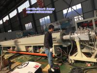 China HDPE PE PPR UPVC CPVC PVC Corrugated Pipe Production Line for Electric Conduit Wire for sale