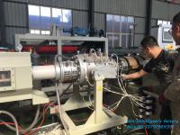 China HDPE PE PPR UPVC CPVC PVC Corrugated Pipe Production Line for Electric Conduit Wire for sale