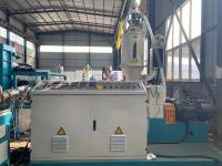 China PP PE PVC Conduit Drainage Tube Extruder Single Wall Corrugated Pipe Extrusion Line for sale