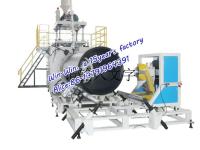 China Structural Wall HDPE Spiral Winding Corrugated Pipe Extrusion Production Line for sale
