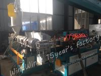 China Plastic HDPE PE PP PVC Single Wall Corrugated Soft Tube Extrusion Machine for sale