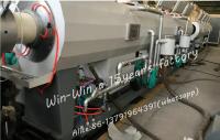 China Plastic PVC PE PPR Solid Corrugated Pipe Making Machine Twin Single Extrusion for sale