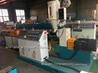 China PP PE PVC PA EVA Poly Corrugated Pipe Making Equipment Extrusion Line for sale
