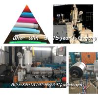 China PP PE PVC Pipe Making Machine Production Line Single or Double Screw Corrugated Pipe Extrusion Line for sale