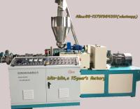 China PVC PE Plastic Tube Extruder Making Machine For Double Wall Corrugated Pipe for sale