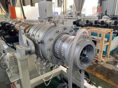 China Electric Conduit Wire Gas HDPE Pipe Extrusion Line Single Screw for sale