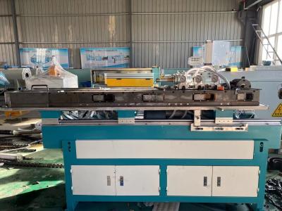 China PE PVC Single Wall Corrugated Pipe Machine Plastic Telescopic Tube Production Line for sale