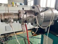 China PE PP Conduit Pipe Extrusion Line Single Wall Corrugated Tube Making for sale