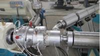 China Three Layer Co Extruded HDPE Pipe Extrusion Line High Efficiency for sale