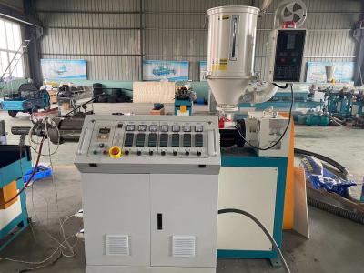 China PE PP PVC PA Single Wall Corrugated Electric Conduit Pipe Extrusion Line High Speed for sale