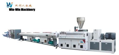 China PVC PE Hdpe Pipe Tube Making Machine For Water Supply Drainage for sale