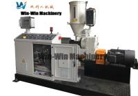 China Bridge Prestressed Ribbed PE Corrugated Flat / Bamboo Pipe Extrusion Machine for sale