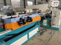China PP PE PVC PA Single Wall Corrugated Pipe Extruder Machine Single Screw for sale