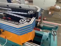 China PP PE PVC PA Single Wall Corrugated Pipe Extruder Machine Single Screw for sale