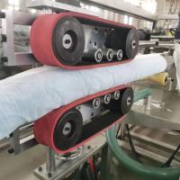 China Wrapped Corrugated Pipe Machine Non Woven Fabric Coating Machine for sale