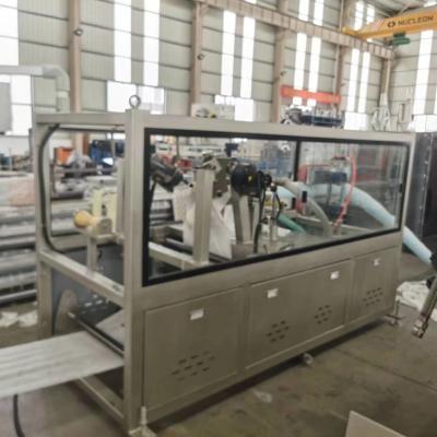 China Wrapped Corrugated Pipe Machine Non Woven Fabric Coating Machine for sale