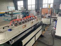 China High Quality HDPE Vacuum Forming Threading Single Wall Corrugated Pipe Extrusion Line for sale
