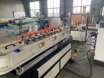 China High Quality HDPE Vacuum Forming Threading Single Wall Corrugated Pipe Extrusion Line for sale