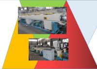 China Electric Conduit LDPE Conical Twin Screw Extruder for sale