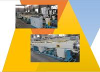 China PP Double Wall Corrugated Double Pipe Extrusion Line for sale