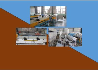 China PVC Pipe 160mm Single Wall Corrugated Pipe Extrusion Line for sale