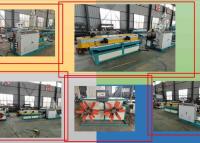 China Water Drain Deep Screw PE 800mm Corrugated Pipe Extrusion Line for sale