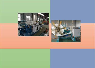 China Pe Pp 800mm Double Wall Corrugated Pipe Extrusion Line for sale