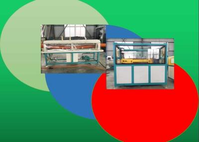 China 65kw 150kg/H PE Double Wall Corrugated Pipe Extrusion Line for sale