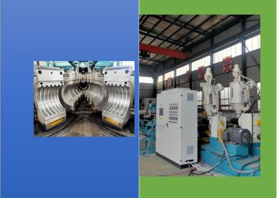 China Double Screw PLC 50kg/H Plastic Pipe Production Line for sale
