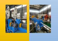 China 250kgh PLC Deep Screw HDPE Corrugated Pipe Extrusion Line for sale