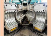 China PLC PVC PP PE 400mm Corrugated Pipe Extrusion Line for sale