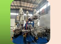 China 3 Layers Reinforced HDPE Pipe Extrusion Line 160mm 18m/Min for sale