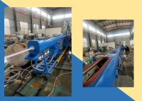 China 3 Layers 12m/Min 8KN HDPE Pipe Extrusion Line Single Screw for sale