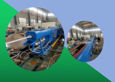 China Triple Layer HDPE Pipe Extrusion Line Polypropylene Twin Pipe Extrusion Machine for sale