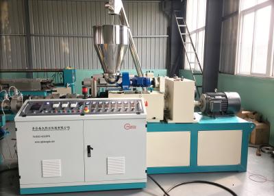 China Dia 50mm PVC PP Corrugated Pipe Extrusion Line Water Cooling 20m/Min for sale