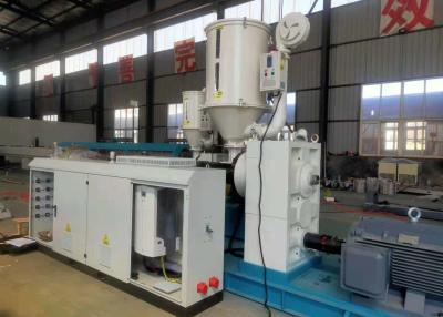 China Dia 315mm Polyethylene HDPE Pipe Extrusion Line Interlocked for sale