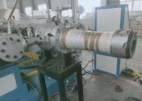 China Plastic PPR HDPE Corrugated Pipe Extrusion Line 37kw With ABB Converter for sale