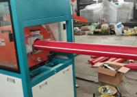 China 250-300kg/h Conical Twin Screw PVC Flat Pipe Production Line for sale