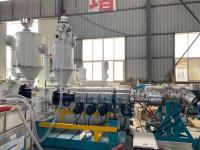 China Three Layer PE Plastic Pipe Production Line Drip Irrigation Water Supply Energy Gas Pipe for sale