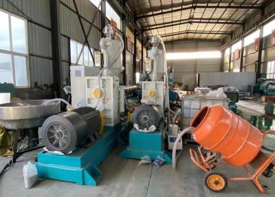 China Deep Screw Double Wall Corrugated Pipe Extrusion Line OD 110mm for sale