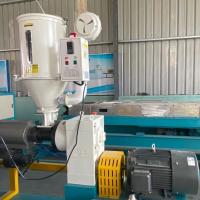 China 16-32mm PP|PE|PA Plastic Single Wall Corrugated Pipe Extruder PLC Control for sale
