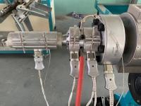 China 16-63mm PE PP Single Wall Corrugated Pipe Extrusion Line Single Screw for sale